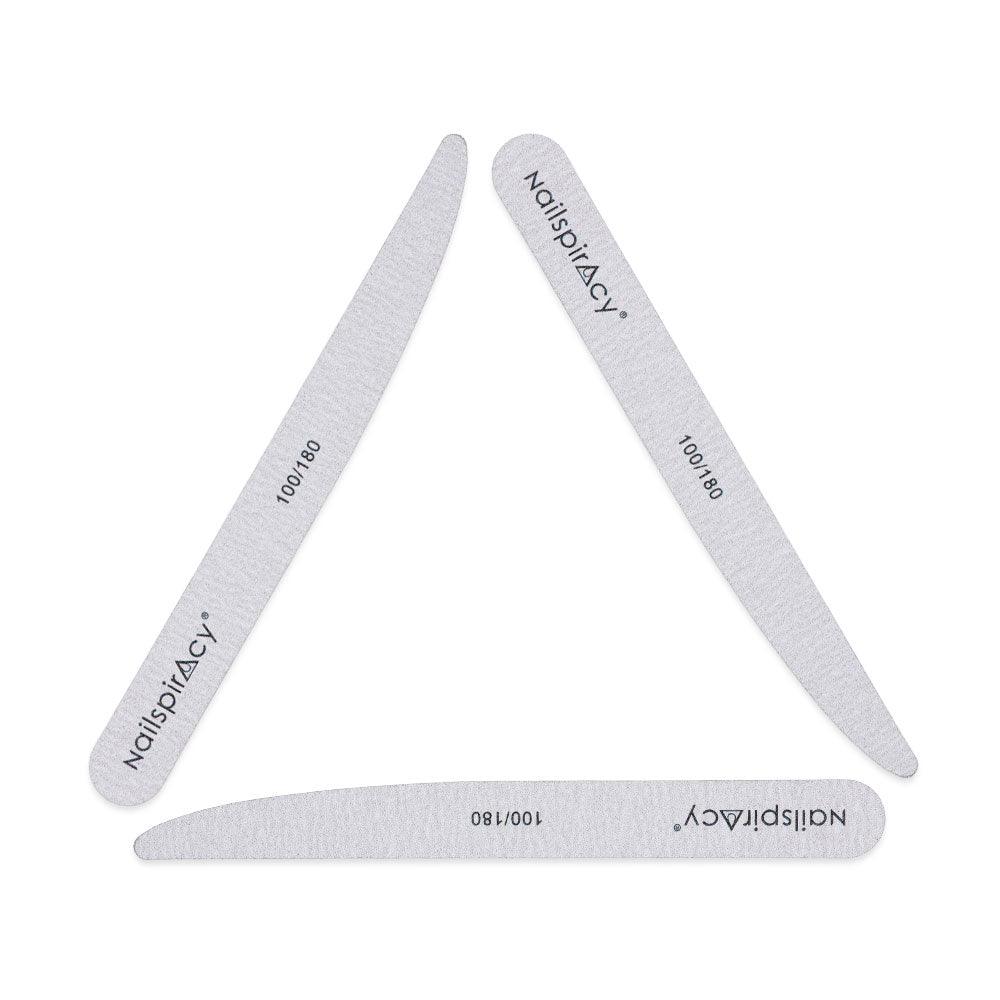 Nailspiracy | Wooden Nail Files Knife Shape, Pack of 30 | Try it NOW